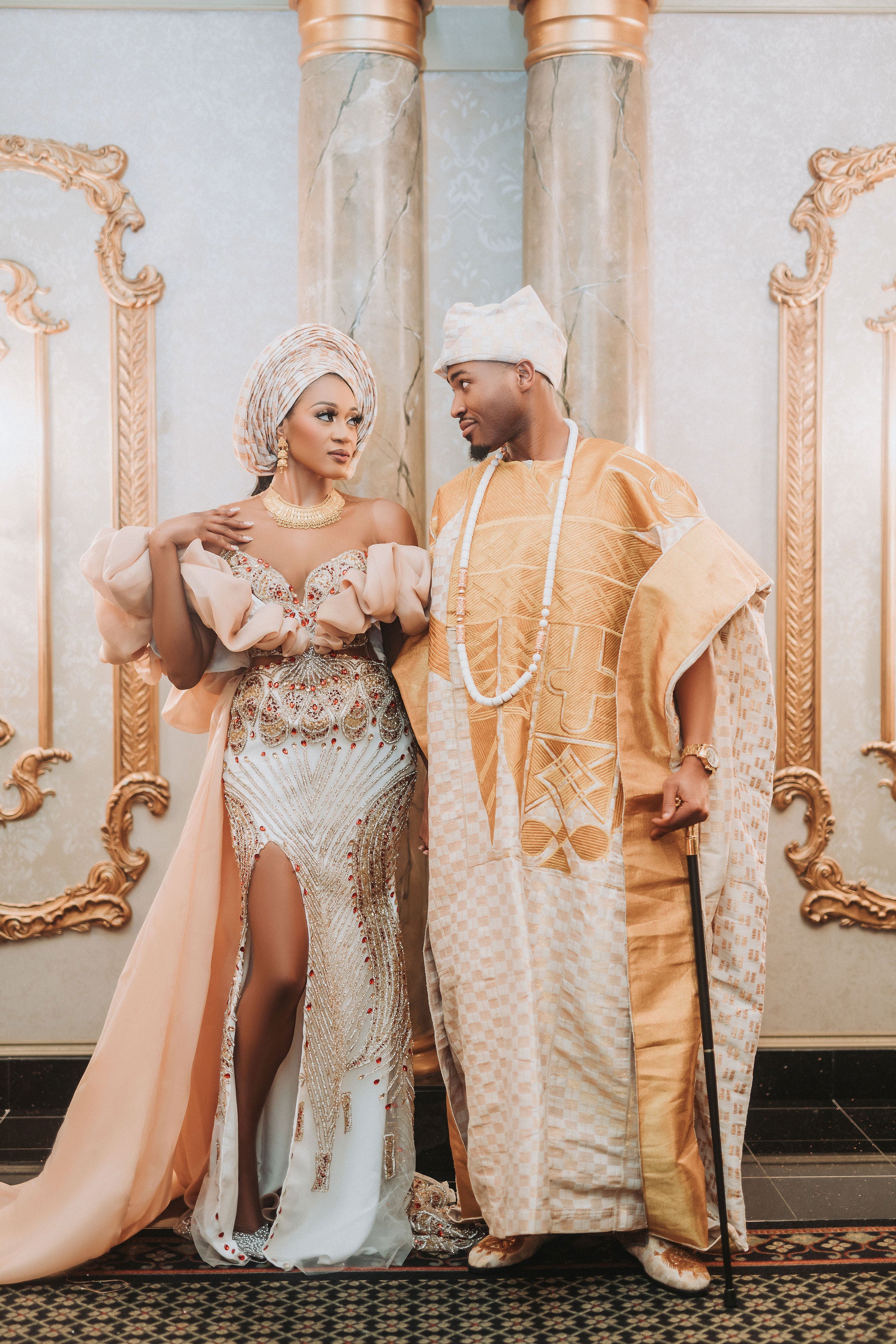 Own Your Manliness Wearing A Custom-designed Agbada From Our David Sco ...